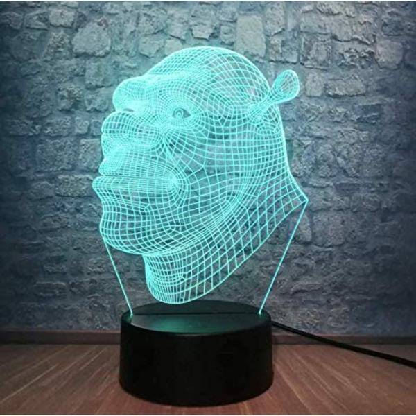 Figuriner - Shrek 2 Movie Action Figure - 3D Illusion LED Sh 3d0b | Fyndiq