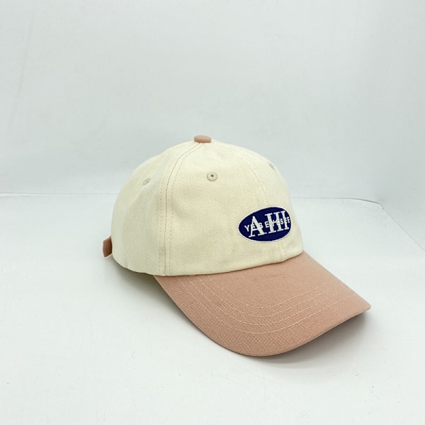 Hatt Dam Broderade Bokstäver Sommar Liten Kort Brätte Mjuk Pink | Fyndiq