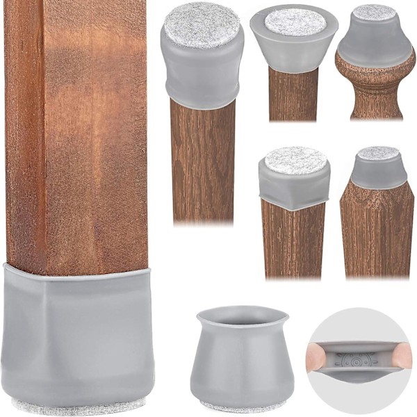 Stolbenbeskyttere for alle former av stolben, silikonbeskyttere for ...