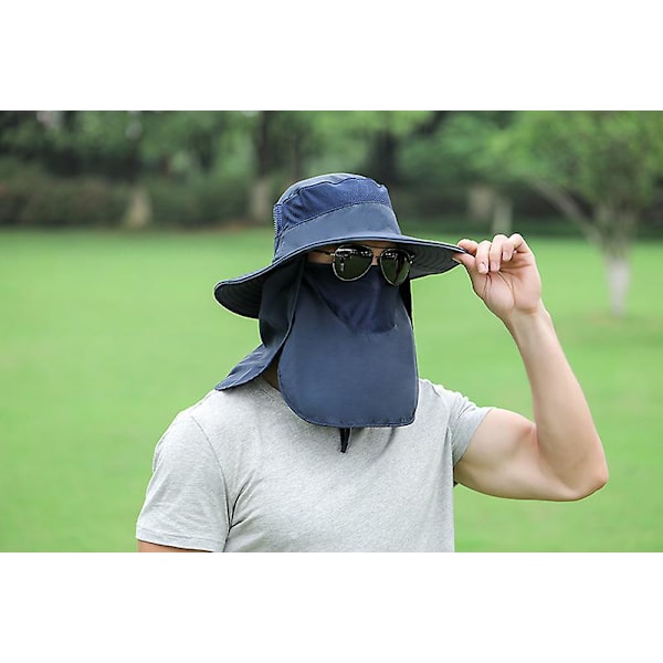 Fiskehatte til mænd og kvinder Mænds vandreture hat med bred skygge ...