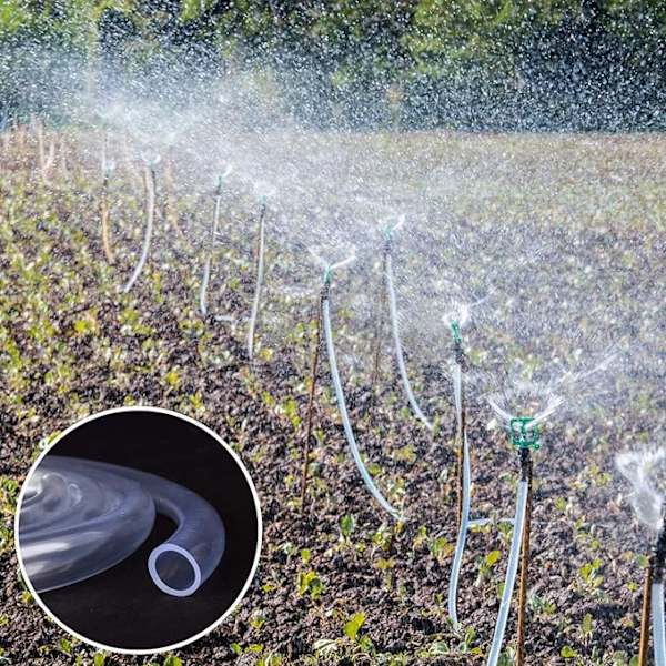 Transparent trykkrør 60 meter, 10 × Slange av 12mm PVC-rør | Fyndiq