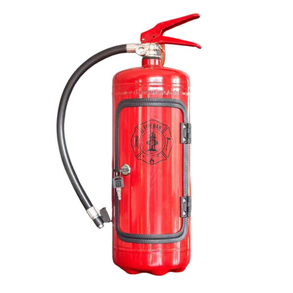 Brandsläckare Minibar, Realistiskt Utseende Metalldrycksdispenser med ...