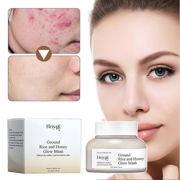 Malda Ris Honung Lystergivande Mask Mild Exfolierande Tvätt Av ...