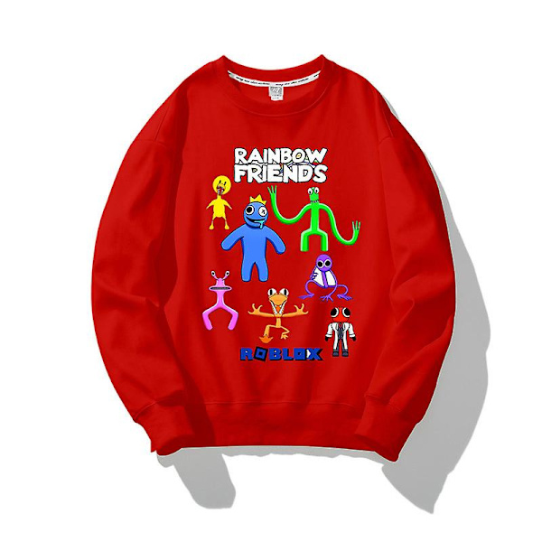 Roblox Rainbow Friends Pullover Varm tröja Rainbow Friends Printed ...