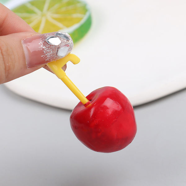 26 kpl/setti Cartoon Alphabet Fruit Fork Muovihaarukka Kannettava Hedelmä | Fyndiq