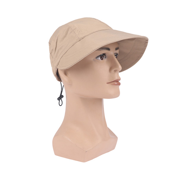 Sun Beach Hattar För Dam Sommar Snabbtorkande Visir Justerbara Khaki ...