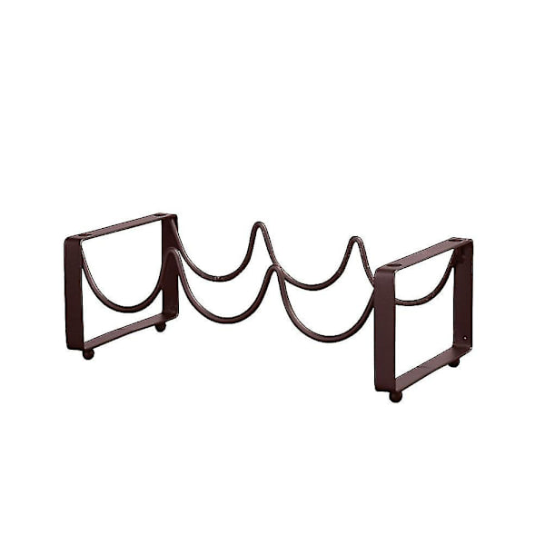 Kreativ Vintage Trådvinställ Vinställ Displayhylla Förvaring Flaskor ...