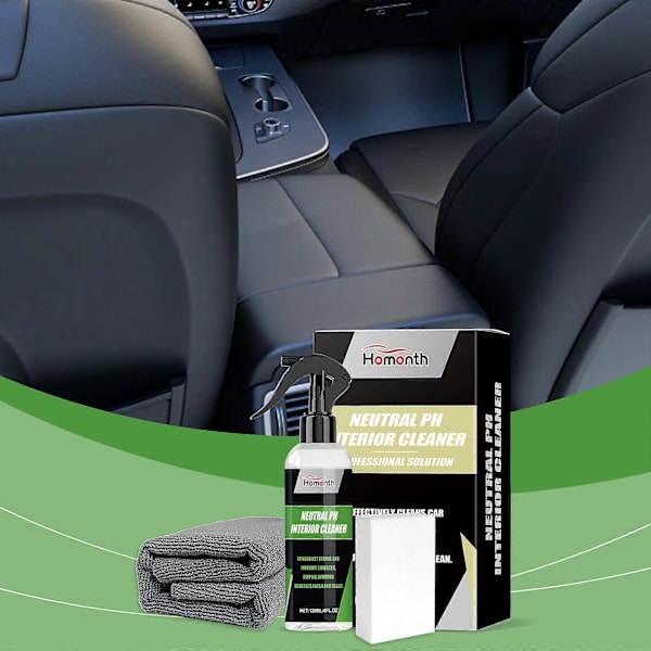 Homonth bilinteriör rengöringskit Bilinteriör damm- och ...
