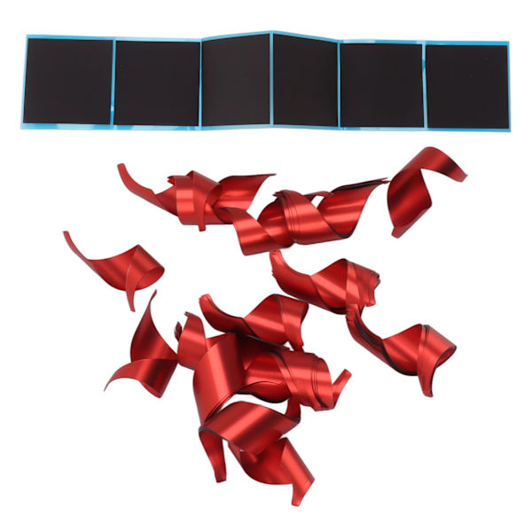 50 STK Bueskydningsspindevinger 1,75 tommer højrehånds metalspinde ...