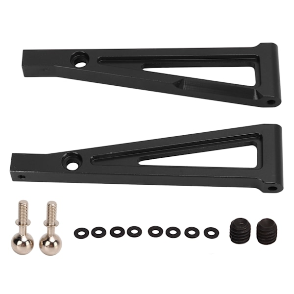 2 stk RC bil front svingarm aluminiumslegering letvægts ophængsarm sæt ...
