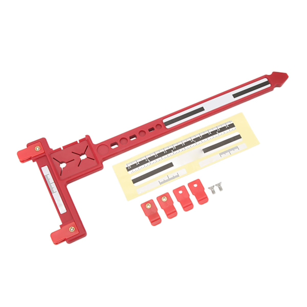 Nuoli mittaus T-viivain muovinen tarkka yhdistelmä, keulan viritys T ...