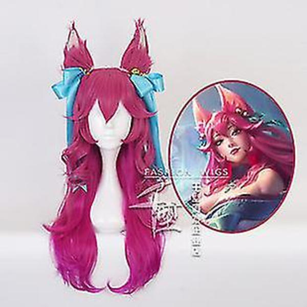 Snabb leverans Lol League Of Legends Cos Soul Lotus Ari Cosplay Peruk ...