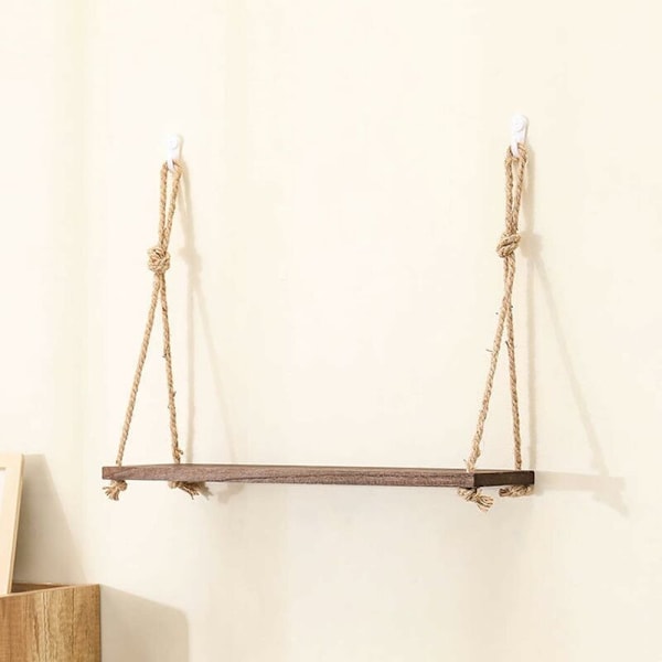 Retro Fargede Hengehyller, Dekorative Vegghyller, Enkeltlagshylle ...