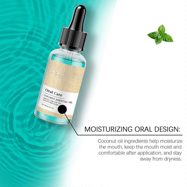 Kokosmunvatten med Mint - Fräschar upp Andedräkten | Fyndiq