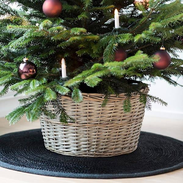 Korg Smart. För rund julgransfot. | Fyndiq