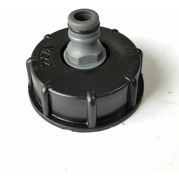 S60X6 Plast IBC Tank Adapter - Grovgänga till 1/2\" Lock - IBC Ton ...