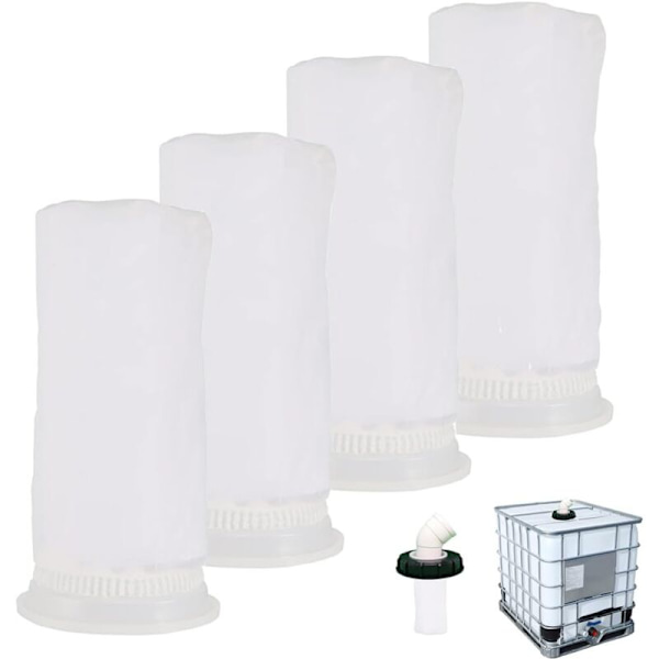 4 st Nylon IBC-filter, IBC-ersättningsfilter, IBC-filter för 1000 ...