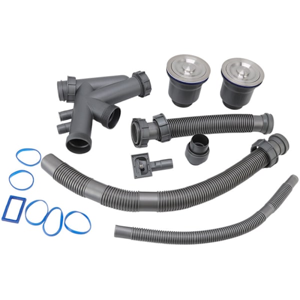 Komplett Avlopp för Diskho, Avloppssats för Diskho, Snabbkoppling ...