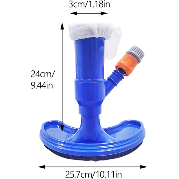 Uima-altaan imuri - Tarkka allaspuhdistin - Mini kelluvat esineet ...