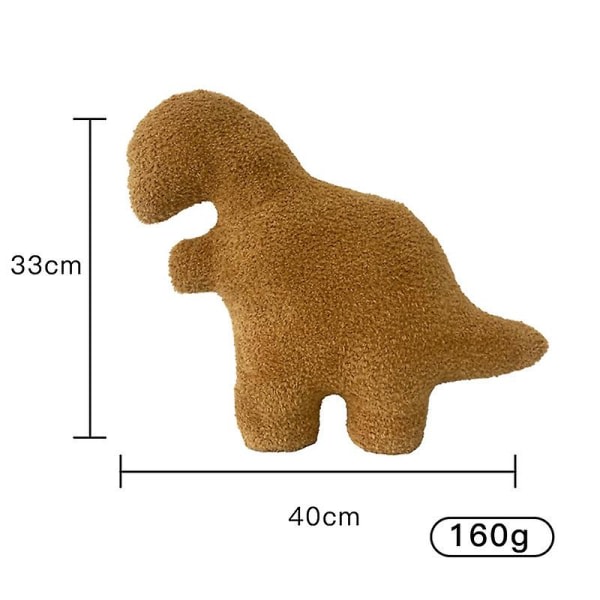 Dino Chicken Nugget Plyschkudde Stegosaurus Brontosauru Tyran Rex ... Dino Chicken Nugget Plyschkudde Stegosaurus Brontosauru Tyran Rex ...