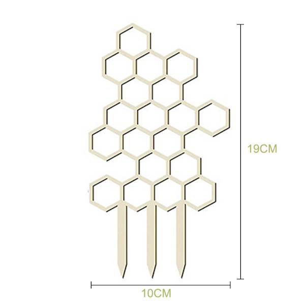 Spaljé för potted s spaljé inomhus trä honungskaka form | Fyndiq