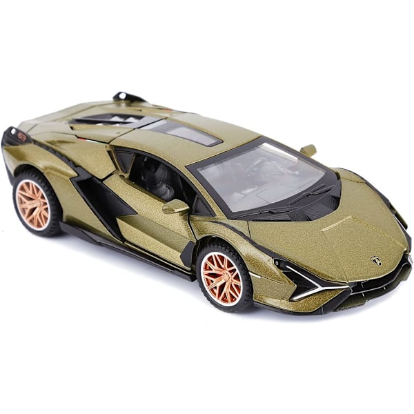 Wekity Lekebiler Sian FKP37 Metallmodellbil med lys og lyd Tilbake Trekk Lekebil for Gutter 3 ...