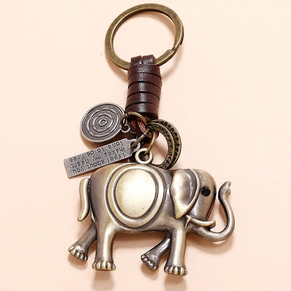 Elefantnyckelring för män, Söt elefantnyckelring för pojkar, Norse ...