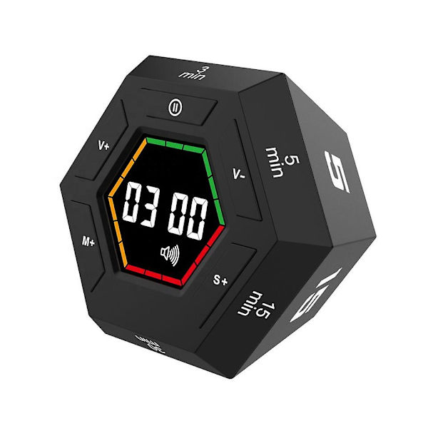 Timer,smart nedräkningsvisuell timer för barn,magnetisk ...