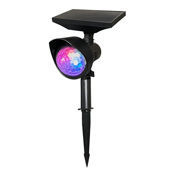 Solcells Projektionsljus Roterbar Kristall Magisk Boll Disco Scenljus ...
