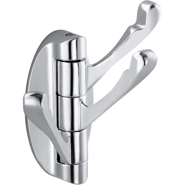 Svängbara krokar i massivt metall, hopfällbara handdukskrokar med flera ...