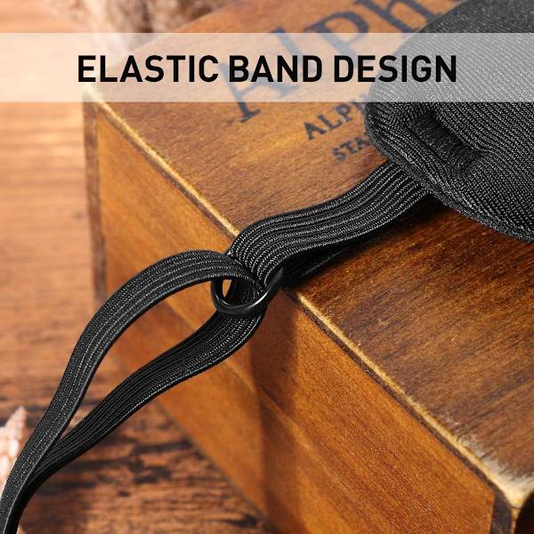 Svart ögonlapp Justerbara piratlappar för behandling av skelning A | Fyndiq