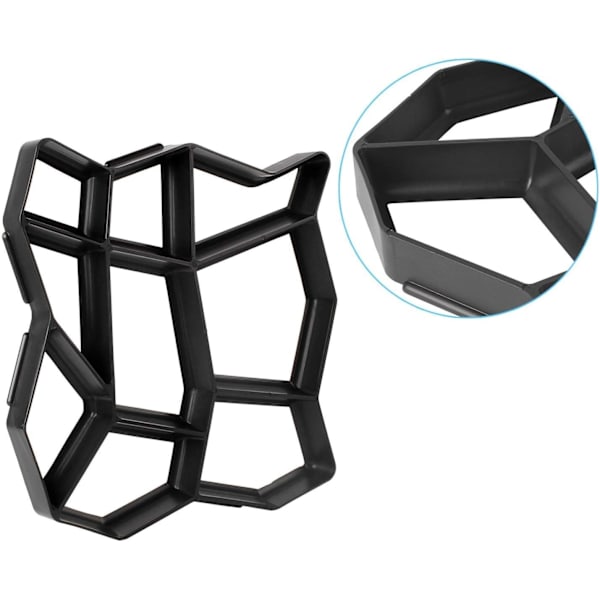 Betongformer for gårdsplassprosjekter med tråkkesteiner, unik stiskaper ...