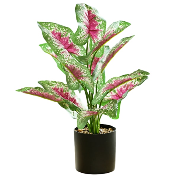 Kunstige Potteplanter - Falske Planter Grønne Realistiske Faux | Fyndiq