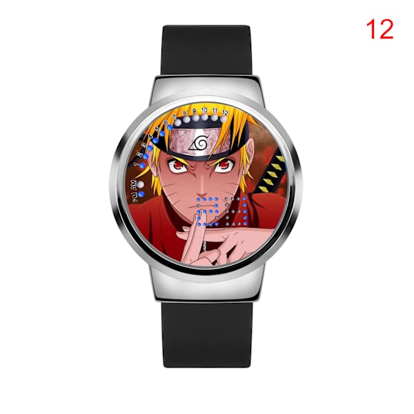 Naruto Waterproof Touch Mode LED Watch Uzumaki Naruto | Fyndiq