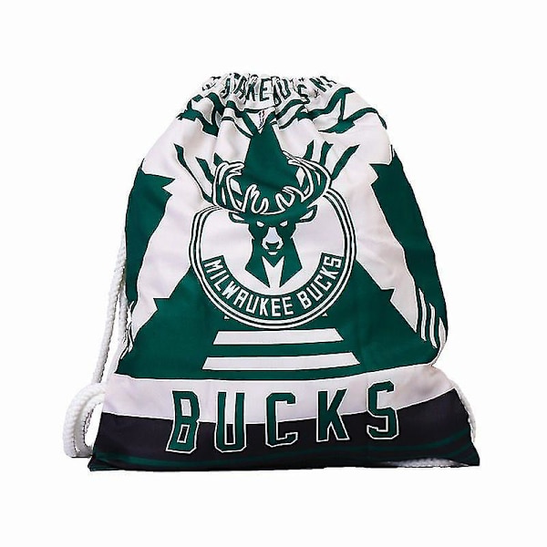 NBA Bucks Förvaringsväska Basketväska Ryggsäck med dragsko | Fyndiq