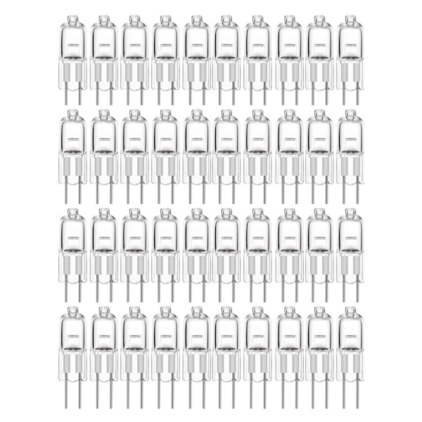 20-pack G4 halogenlampor 10W 12V - Varmvit | Fyndiq