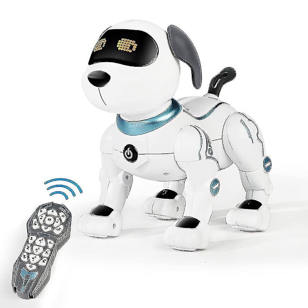 Fjernstyrt Robot Hundeleketøy Rc Stunt Hund Robot Leke For Barn Interaktiv & Smart Dansende ...