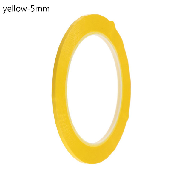 Mordely 1 st Desktop Positionering Tejp Markering Tejp GUL 5MM yellow ...
