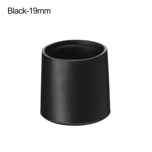 10st/ set Stolben Caps Möbelfötter SVART 19MM Black 19mm | Fyndiq