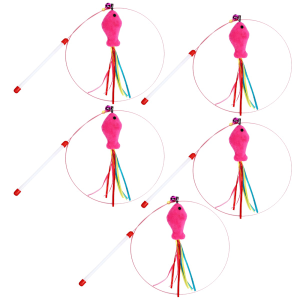 Mordely 5st Kattspö leksak interaktiv kattleksak fisk rolig katt | Fyndiq