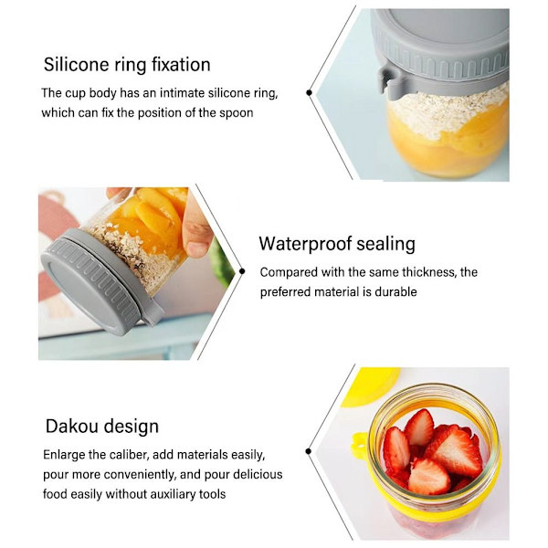 Mordely Mjölk Frukost Glas Graderad burk GUL 350ML yellow 350ml-350ml | Fyndiq