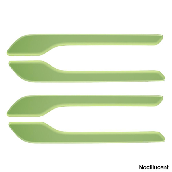 4 st Bilar Lysande Dörrhandtagsskydd Klistermärke Handtag Kit Auto ...