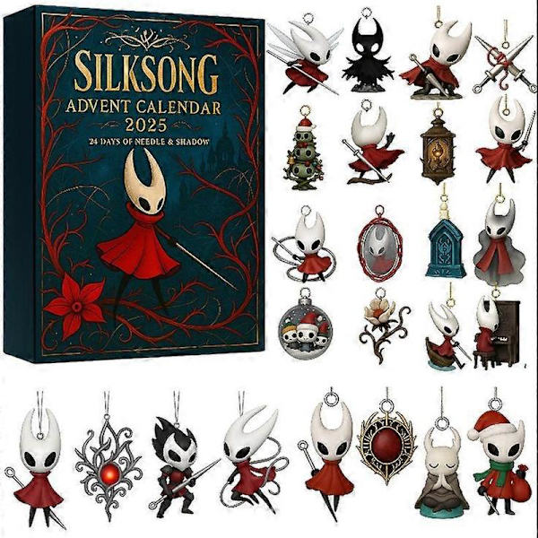Hollow Knight: Silksong-2025 Julekalender Dekor Akryl Full stil Hollow ...