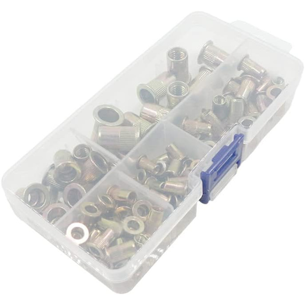 Stålnitnitar Insatser Muttrar - Sortiment Rostfria Mutter Verktyg ...