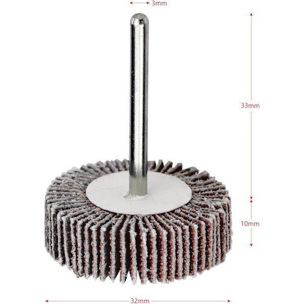 20 st 80 Grit Flap Wheel Slipning 100 Slipande sandpapper Flik Wheel ...