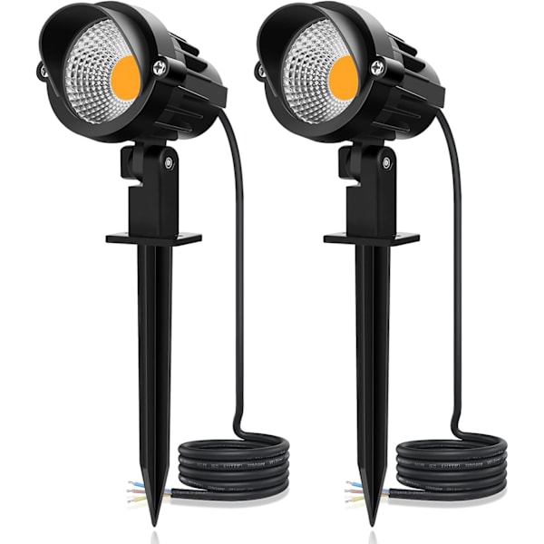 Utomhus LED spotlight LED220V COB chip, infälld led trädgårdslampa ...