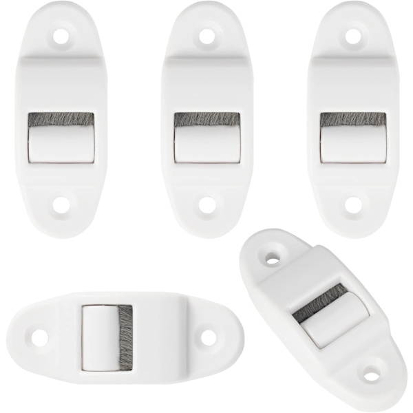 5 stycken Mini Vit Plast Blindbälte Guide Rulljalusi Rem Guide med ...