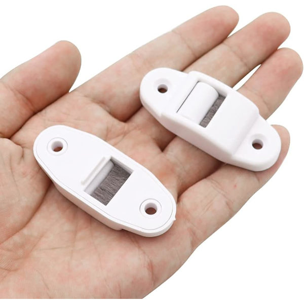 5 stycken Mini Vit Plast Blindbälte Guide Rulljalusi Rem Guide med ...