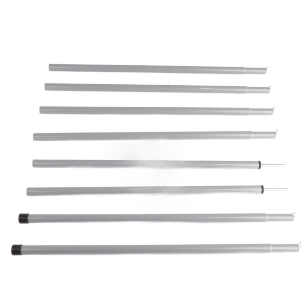 Utomhus Järn Baldakin Veranda Tält Strand Tarp Skydd Markis Upprätt ...