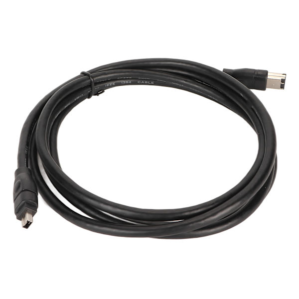 Firewire DV-kabel 6-stift till 4-stift Plug and Play IEEE1394-kabel för JVC-videokameror 1,8 m ...